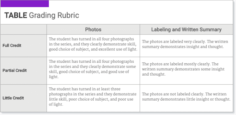 Activity: Photo Project - eDynamic Learning