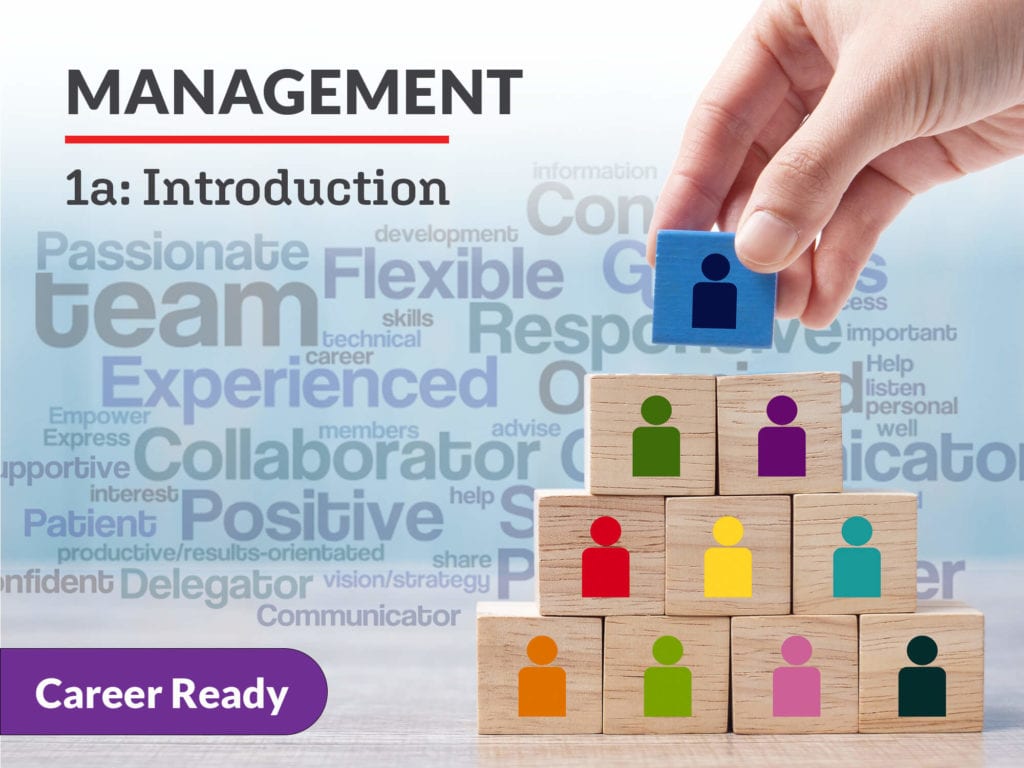 Management 1a: Introduction - eDynamic Learning